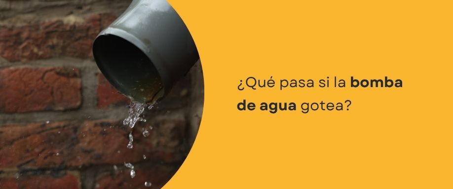 ¿Qué pasa si la bomba de agua gotea? ¿Es peligroso? | Blog