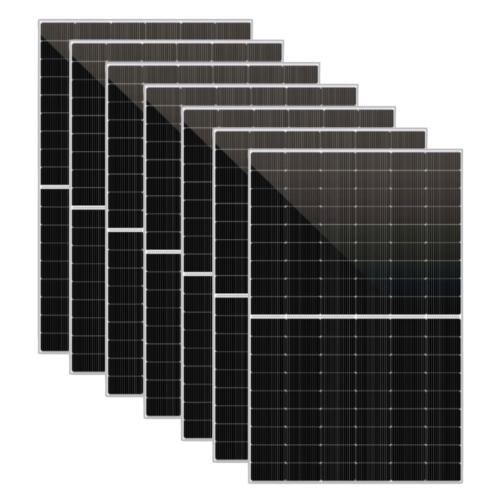 Placas solares de 400W a 550W