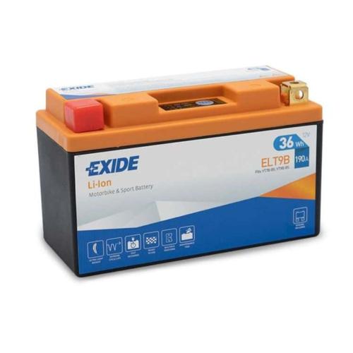 Comprar Batería Litio Moto 12V 3Ah 190A Exide ELT9B: precio