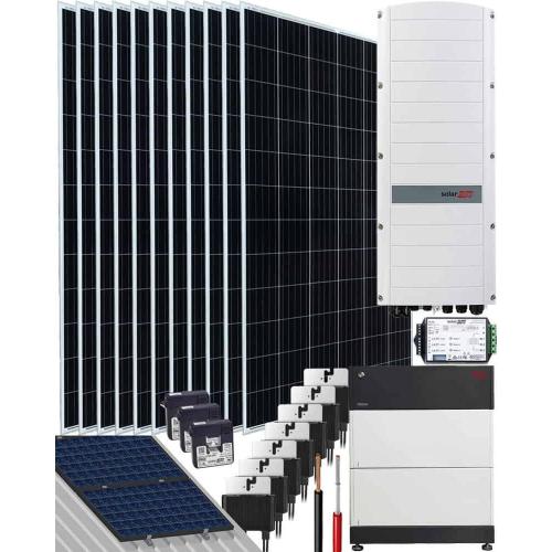 Kit Trifásico Autoconsumo 5000W SolarEdge 27000Whdia | al Mejor Precio