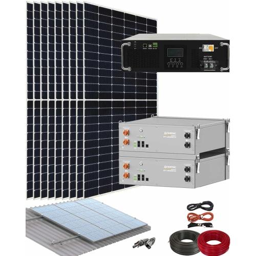 Comprar Kit Placa Solar para Instalación Paneles Solares 5500W con ...