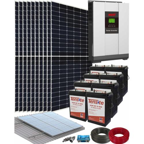 Kits placas solares 5000W | Kit solar 5000W