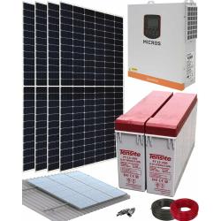 Kit Solar para Casa de Campo | Produce energía donde quieras