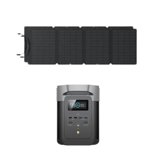Comprar Kit Solar Portátil 12V Ecoflow con Pack 2 Paneles Solares ...