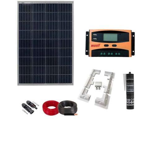 Comprar Placa Solar 100W 12V Policristalina: precio