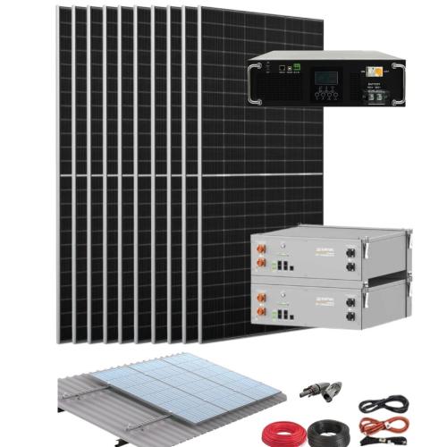 Comprar Kit Solar Aislada 5500W 48V Suntaic Hero con Baterías de Litio Suntaic 10kWh