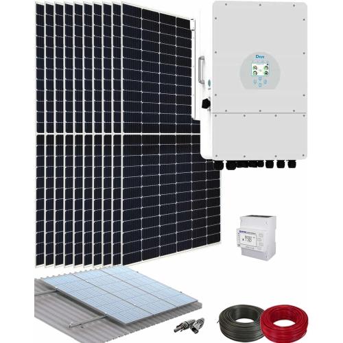 Comprar Kit Solar con Inversor Deye Trifásico 5000W
