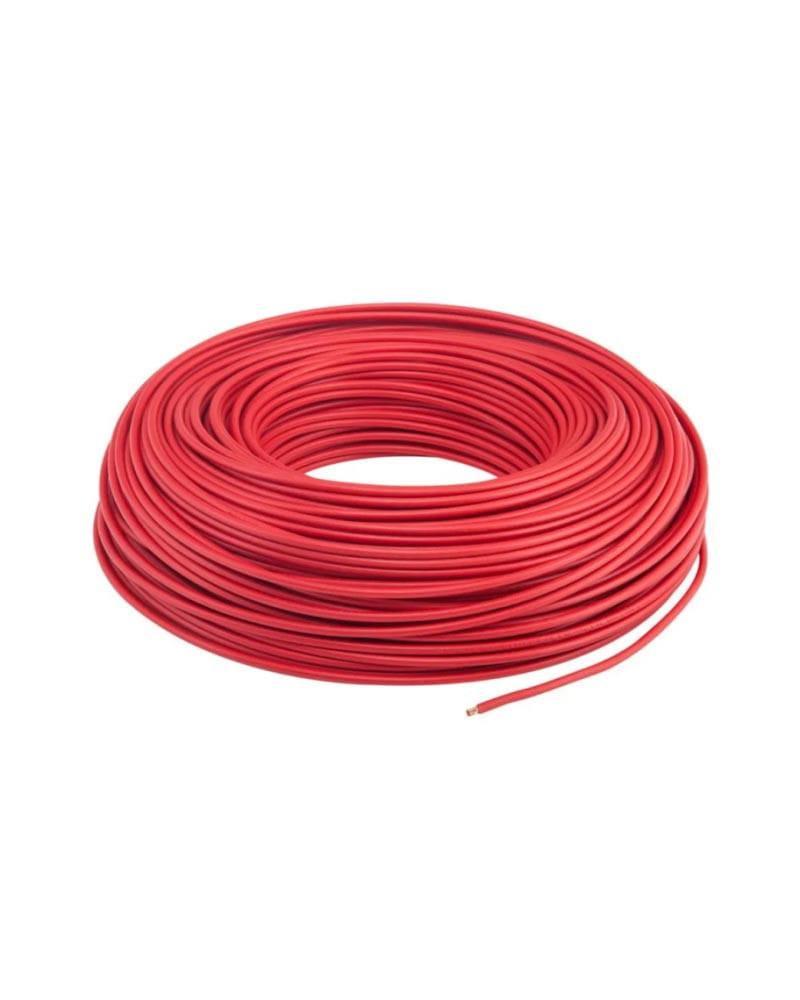 Rollo Cable Unifilar 6mm2 H1Z2Z2-K 60m rojo | AutoSolar
