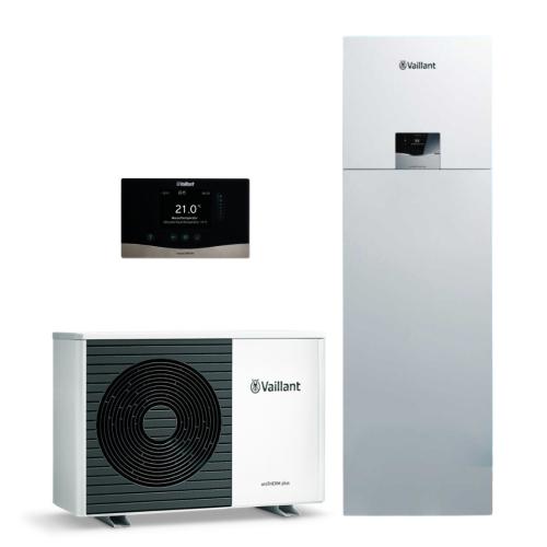 Bomba de Calor Aerotermia Bibloc Vaillant AroTherm Plus 12 con uniTOWER ...