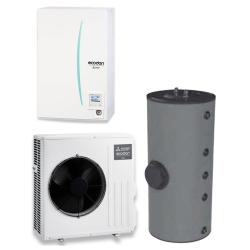 Comprar Kit Aerotermia Mitsubishi Bibloc 4kW para ACS 150 litros