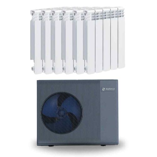 Aerotermia con radiadores en 2025 | Instalación y precio