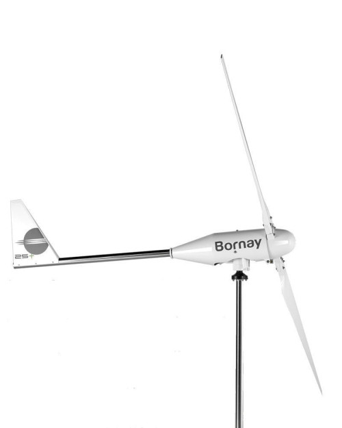 Aerogenerador BORNAY Wind 25,3 + 5kW con MPPT | AutoSolar