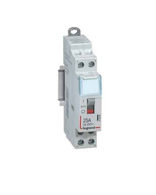 Contactor de Potencia Legrand CX3 2P AC1 25A 230VAC con Mando Manual 412544