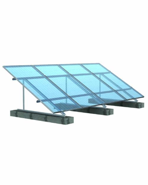 Est. 4 Paneles -40mm- 30º Inclinada Falcat XL535 | AutoSolar