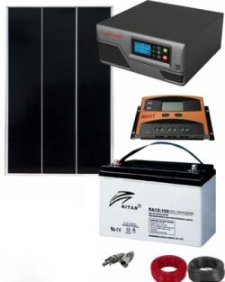 Kit Panel Solar 300W 12V 750Whdia | Kit Placa solar 300w 12v camper