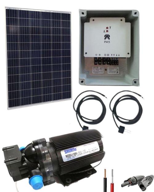 Kit Bomba de Agua Solar 12V Uso Continuado