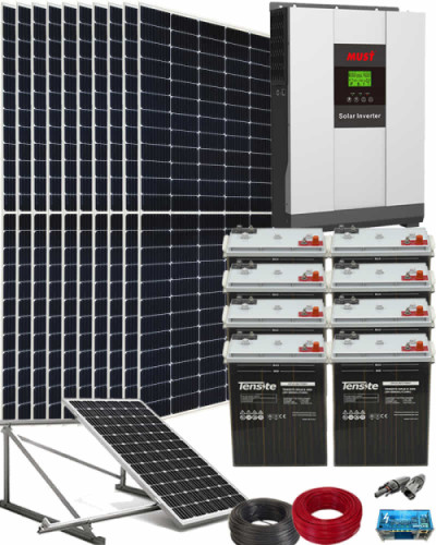 Kit solar aislada | Instalación fotovoltaica aislada en tu vivienda