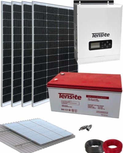 Kit solar aislada | Instalación fotovoltaica aislada en tu vivienda