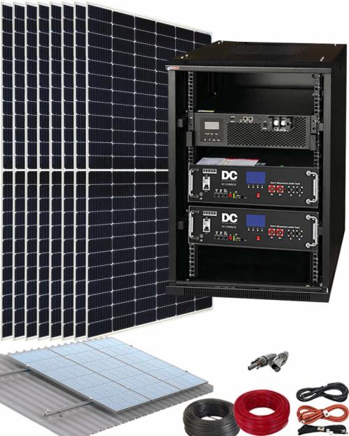 Kit Solar 5000W 48V 16000Whdia | al Mejor Precio