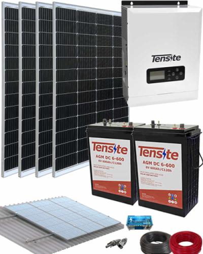 Kit Solar para Casa de Campo | Produce energía donde quieras
