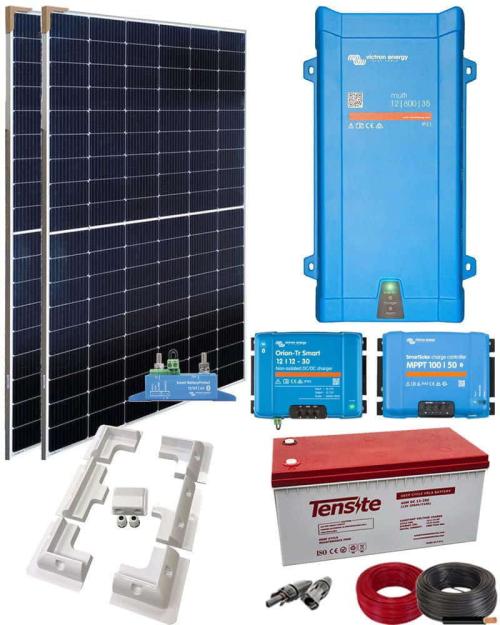 Kit Solar Camper 800W 12V 4000Whdia | Autosolar