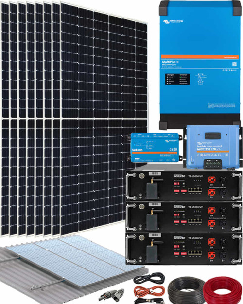 Kit Solar Victron 5000W 48V 20000Whdia | al Mejor Precio