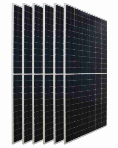 Placas solares de 400W a 550W