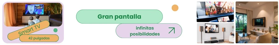 TV 42 Pulgadas Smart TV: información y precios
